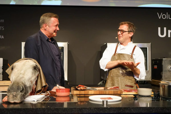 Max Stiegl, Gut Purbach - Kochshow auf der Chefsache 2019 in Düsseldorf